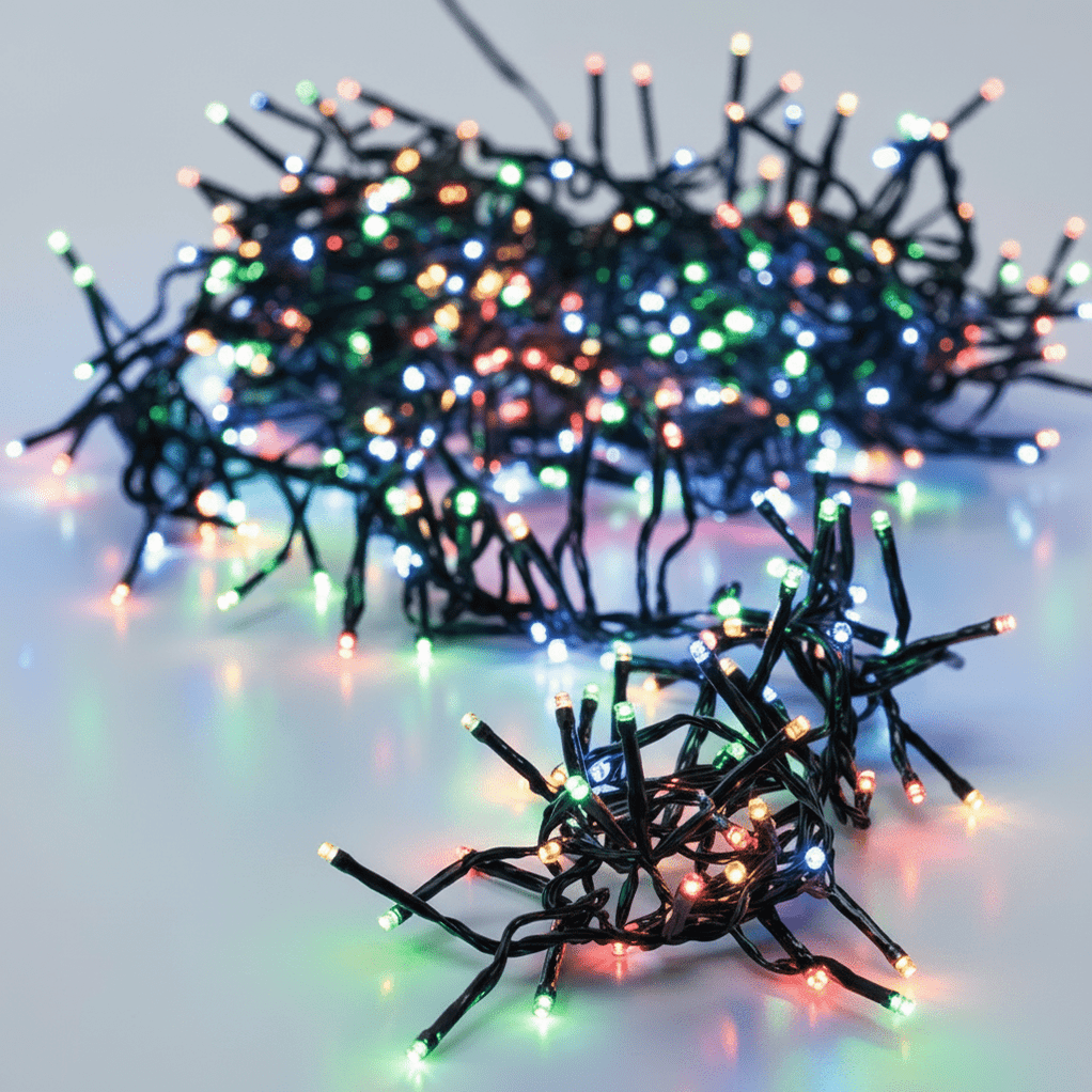 1152 LED Cluster Lights 8.4m - available in 5 Colours — Christmas Factory