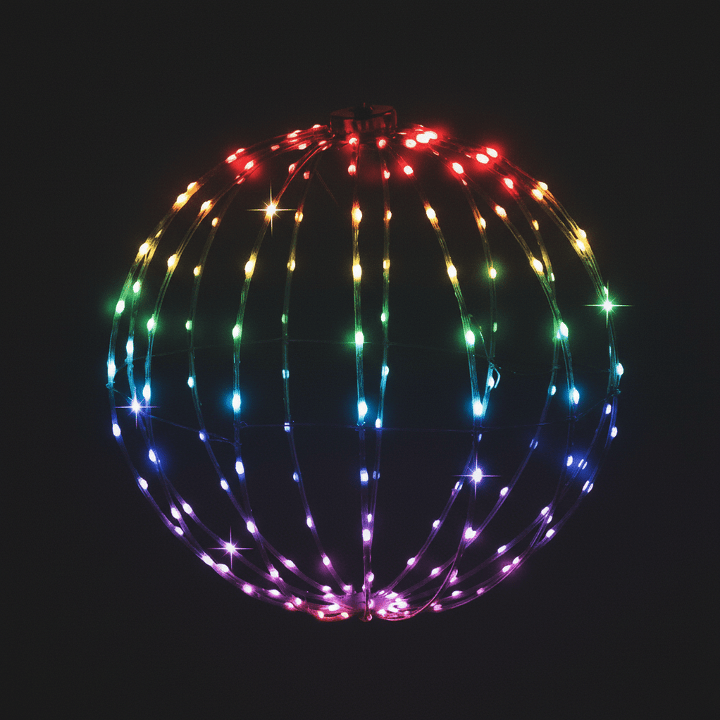 168 LED Colour Change Ball 40cm — Christmas Factory