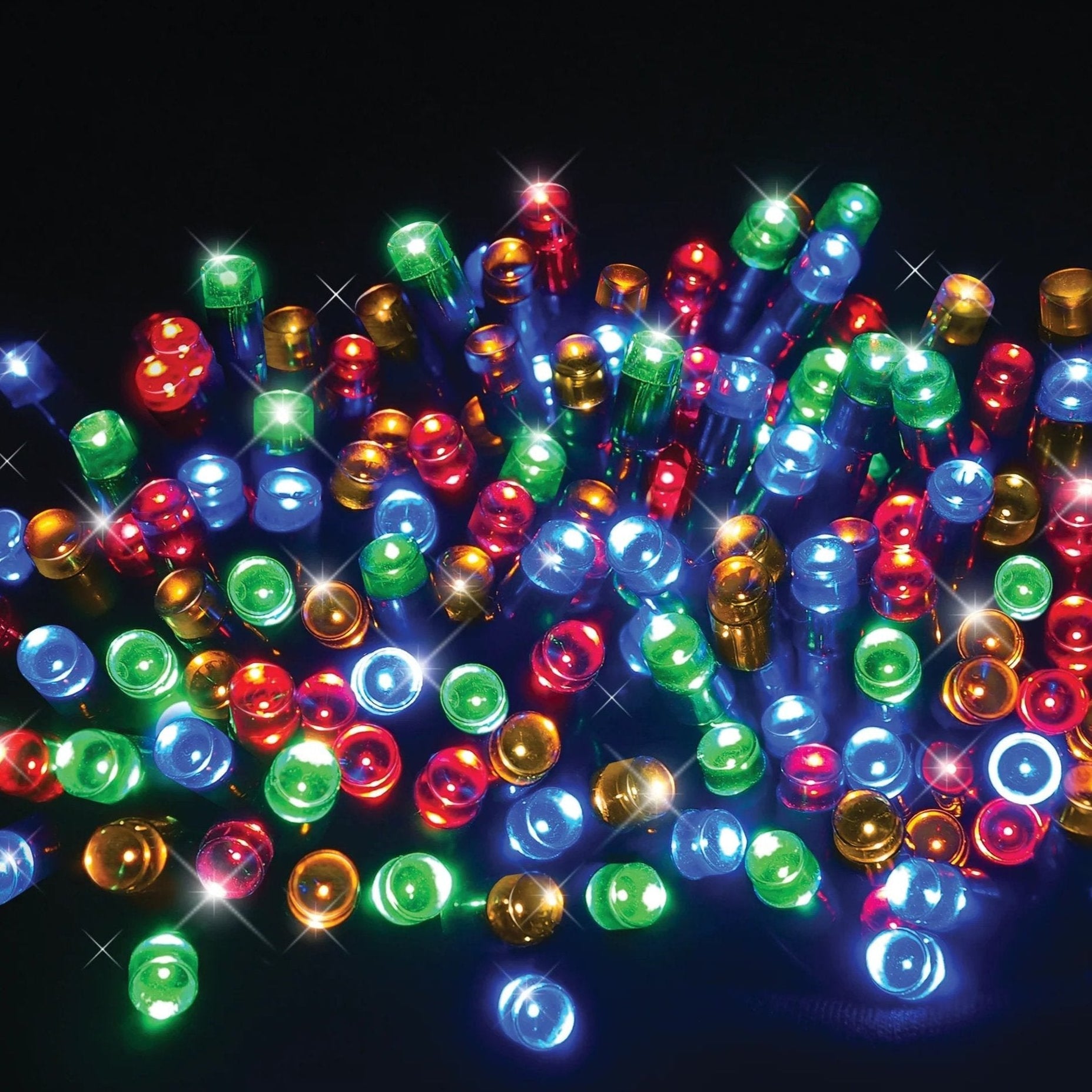 200 LED Flashing Lights available in 3 colors — Christmas Factory