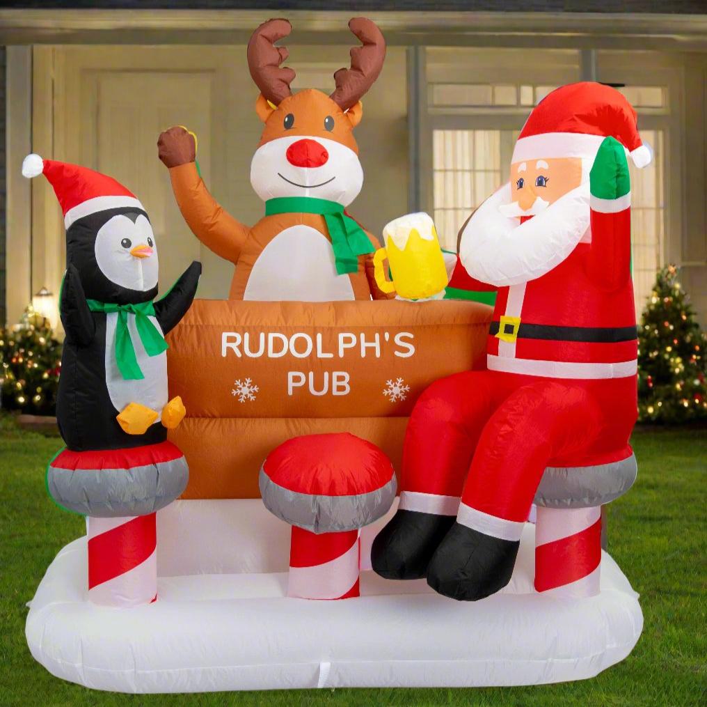 Back in Stock: Airpower Rudolphs Pub 150cm — Christmas Factory