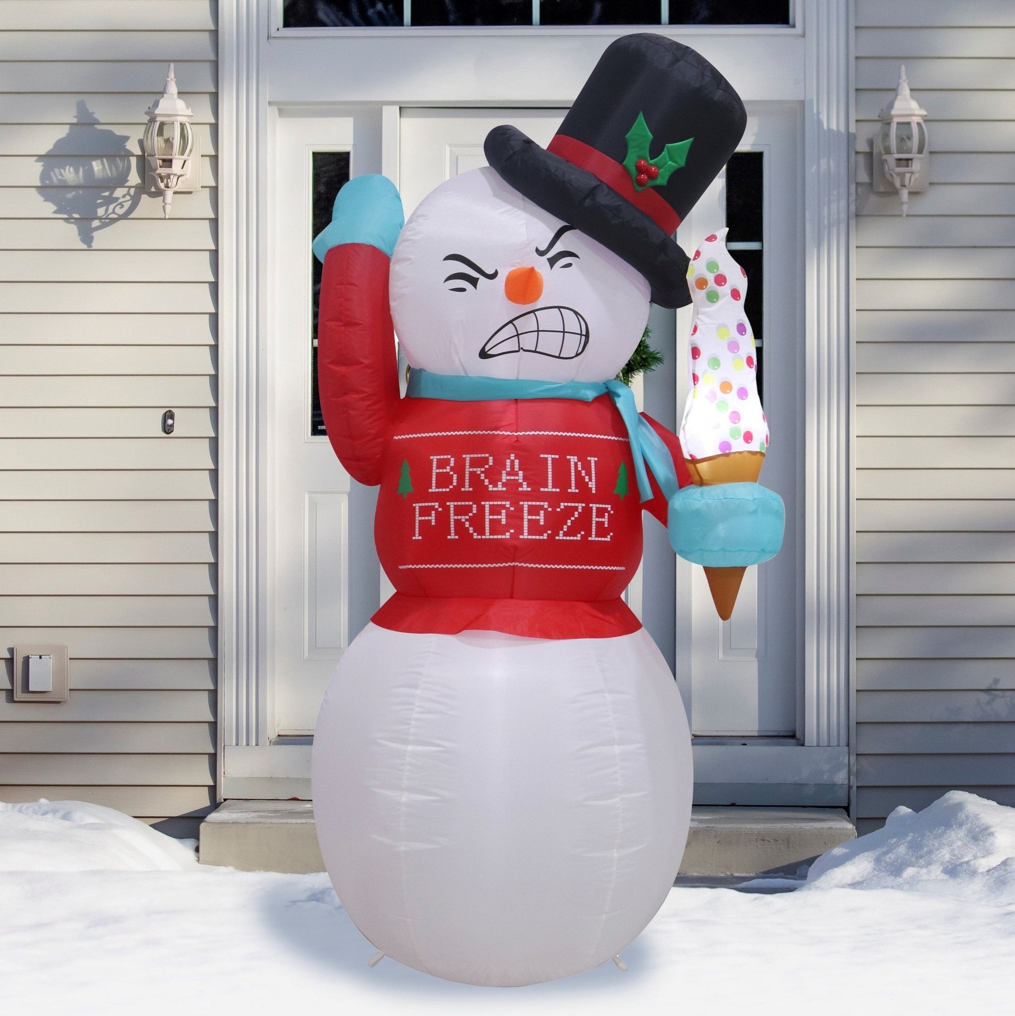 Airpower Shaking Freeze Snowman 180cm — Christmas Factory