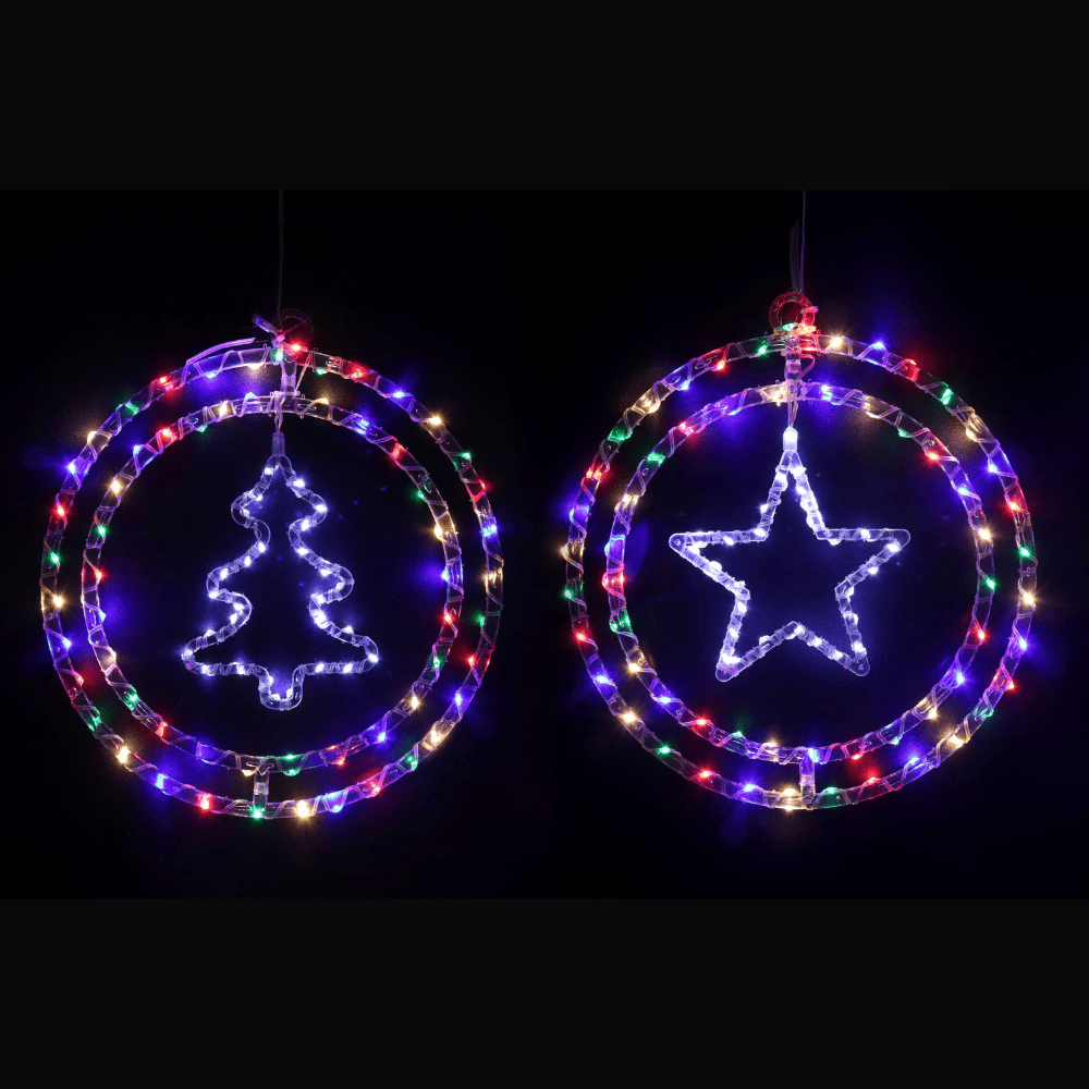 LED Crystal Rings with Motif - available in 2 Designs — Christmas Factory