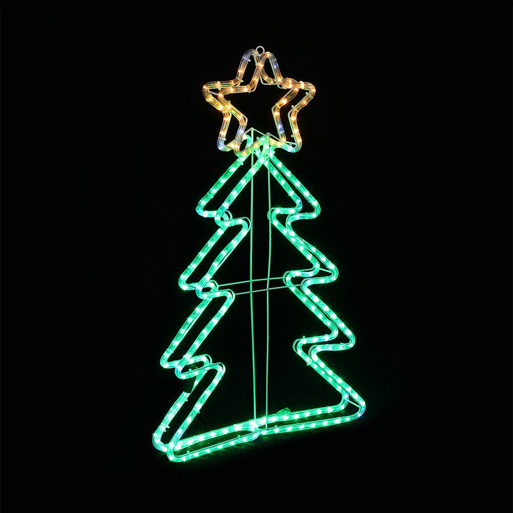 LED Ropelight 3D Tree Cool Twinkle Lights — Christmas Factory