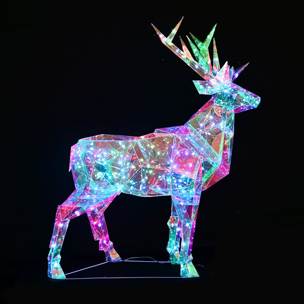 New Arrival: LED Dreamlight Reindeer – 130 Colour-Changing LEDs, 90cm ...