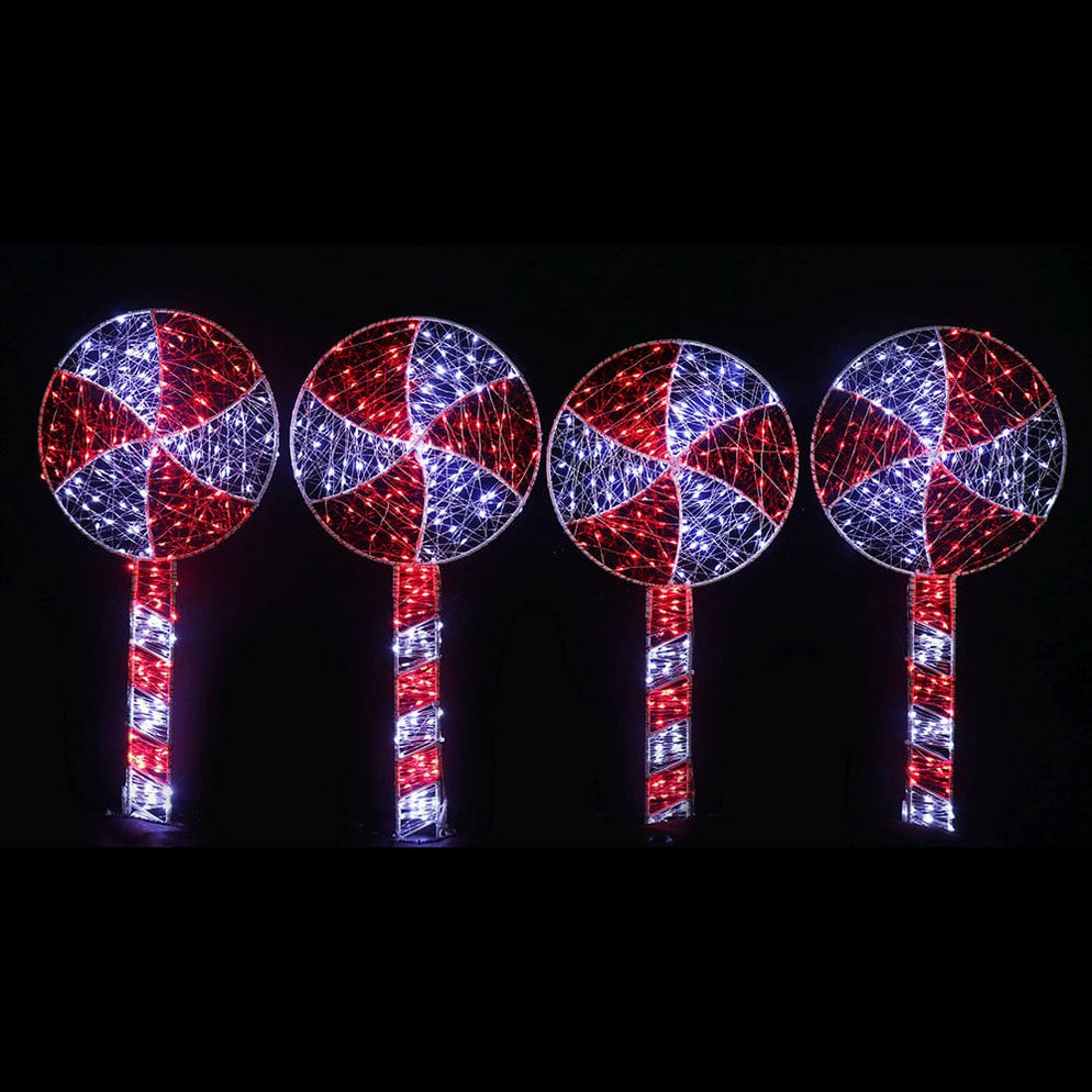 New Arrival: LED Starry Wire Lollipop Path Lights – 4pk, 60cm ...