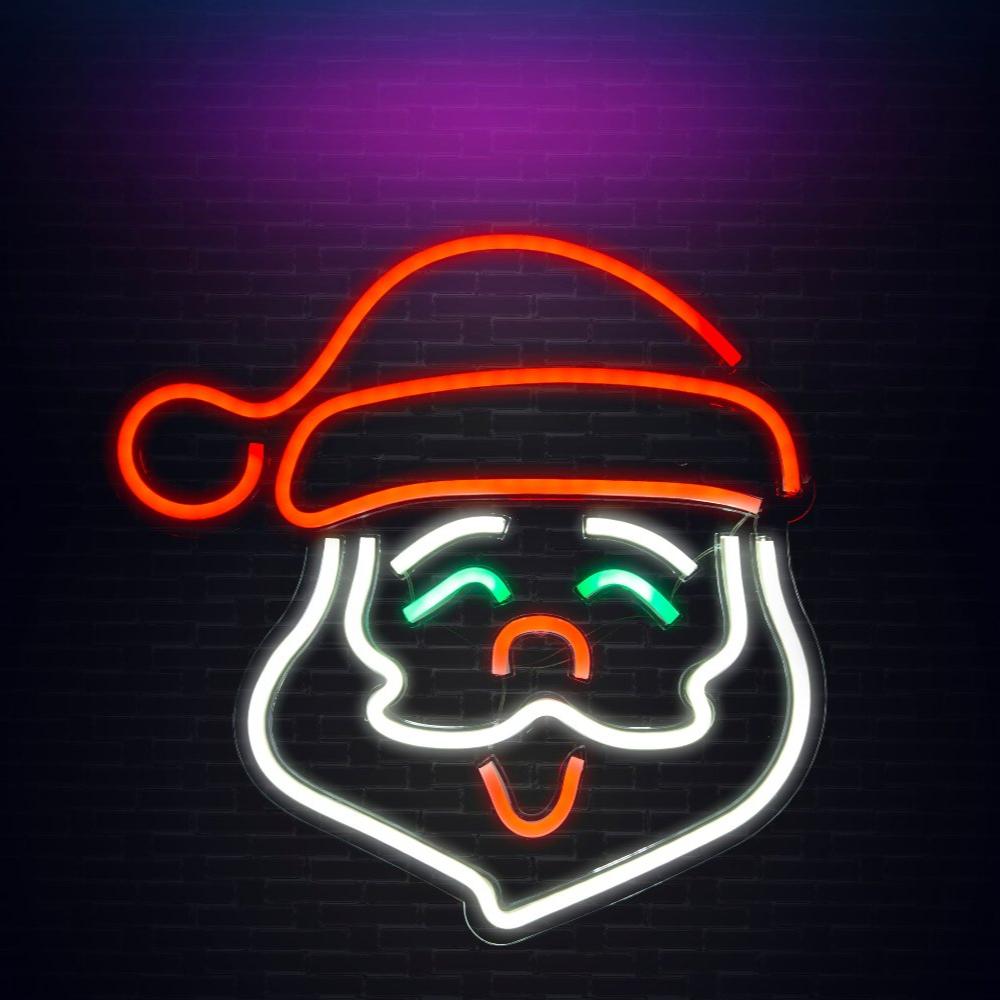 USB LED Neon Flex Motif Santa — Christmas Factory